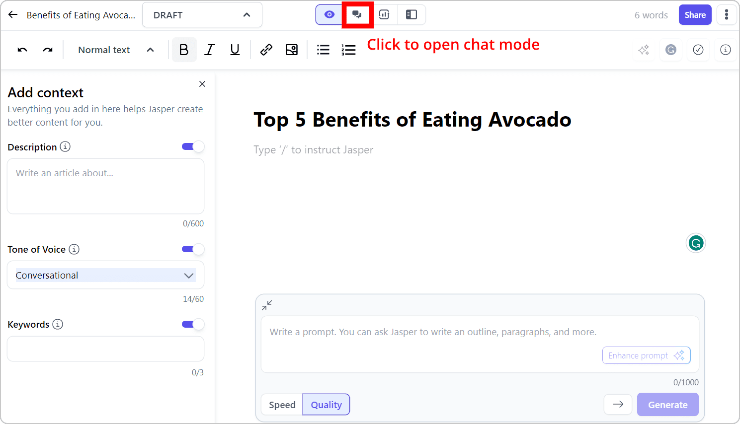 How to Use Jasper Chat to Write Better Content 10X Faster?