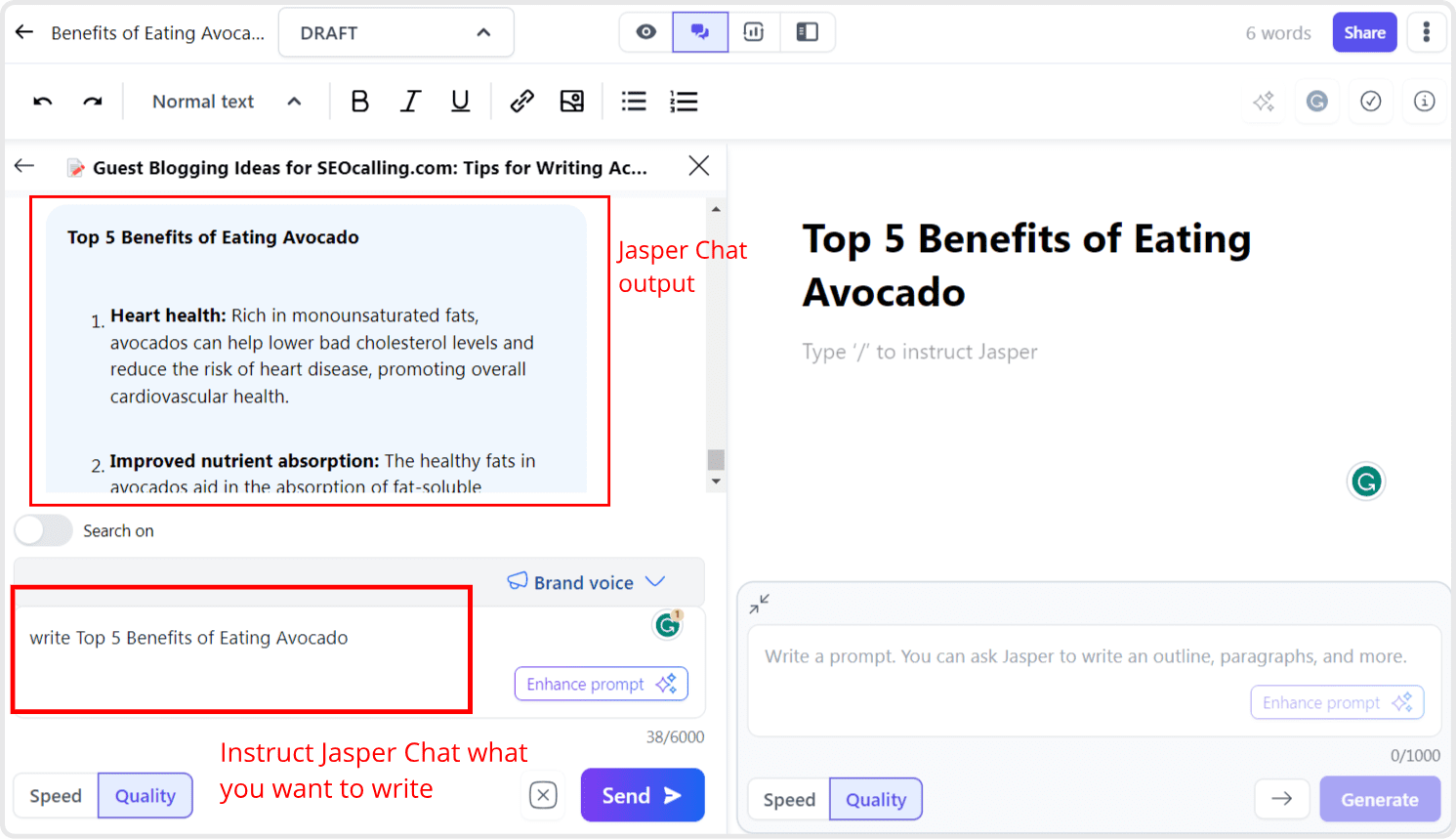 How to Use Jasper Chat to Write Better Content 10X Faster?